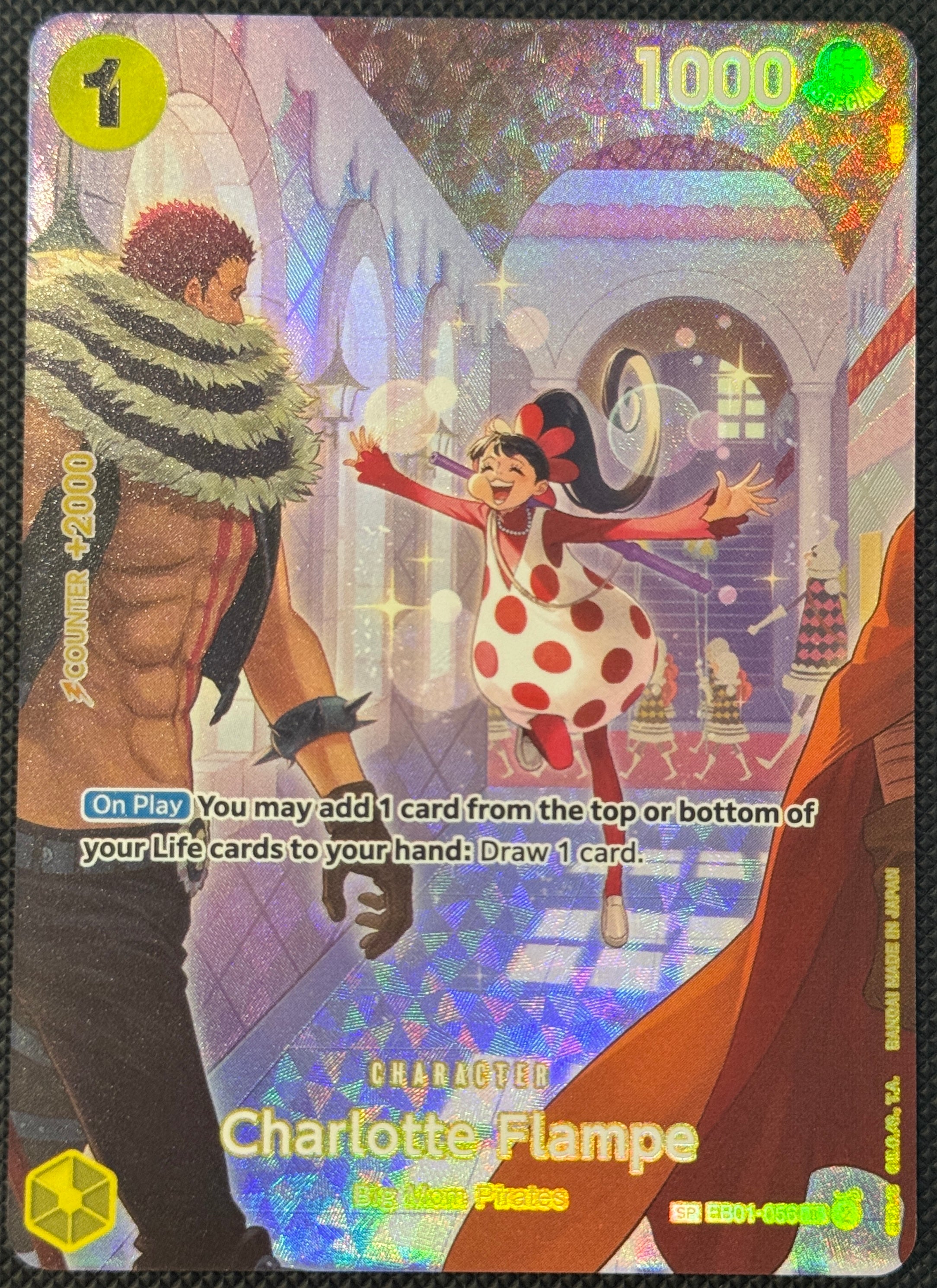 Charlotte Flampe EB01-056 R SP Royal Blood One Piece Card – Grand Line Collectibles