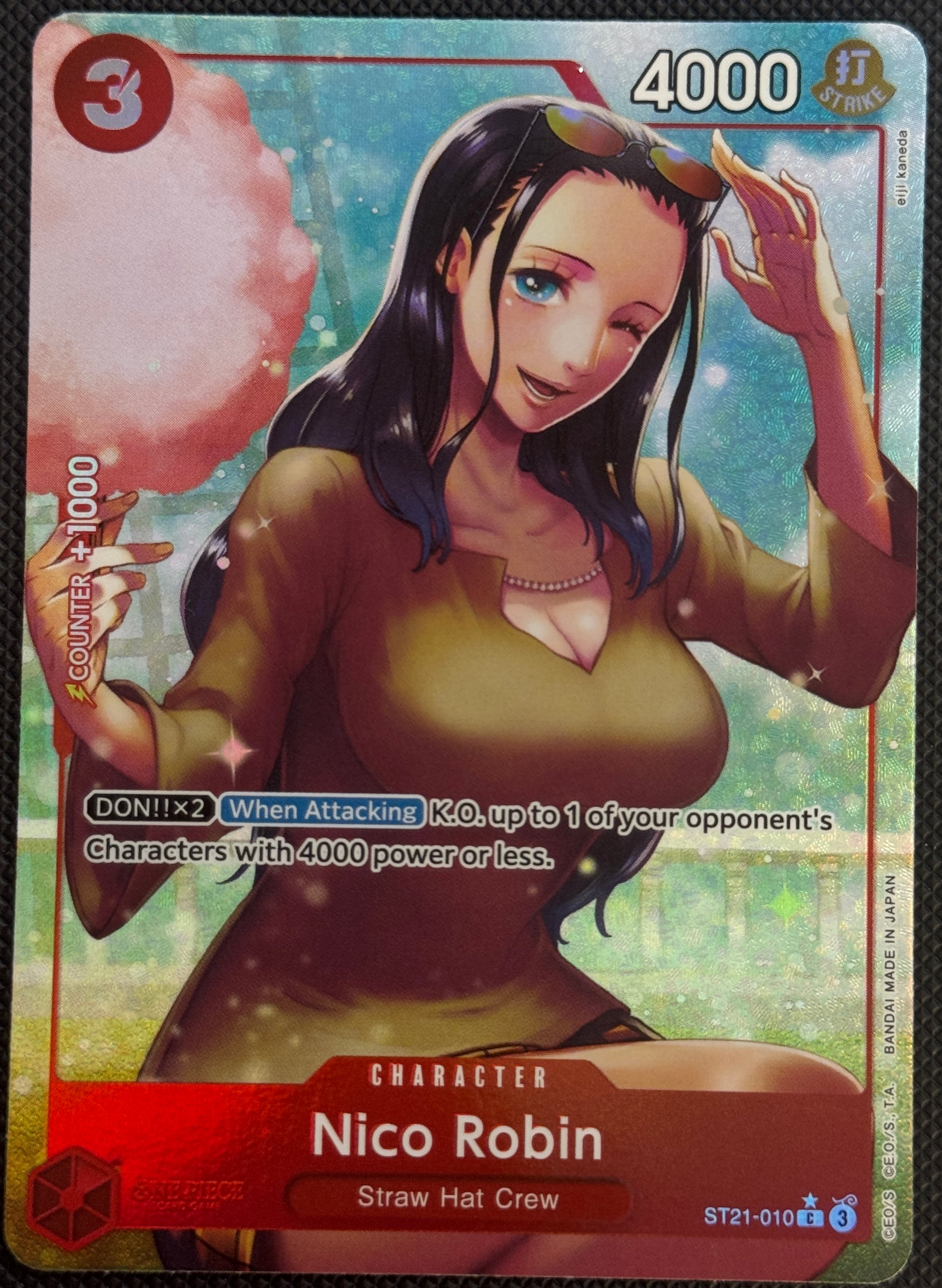 Nico Robin ST21-010 Parallel C EX Gears ST21 One Piece Card – Grand Line Collectibles