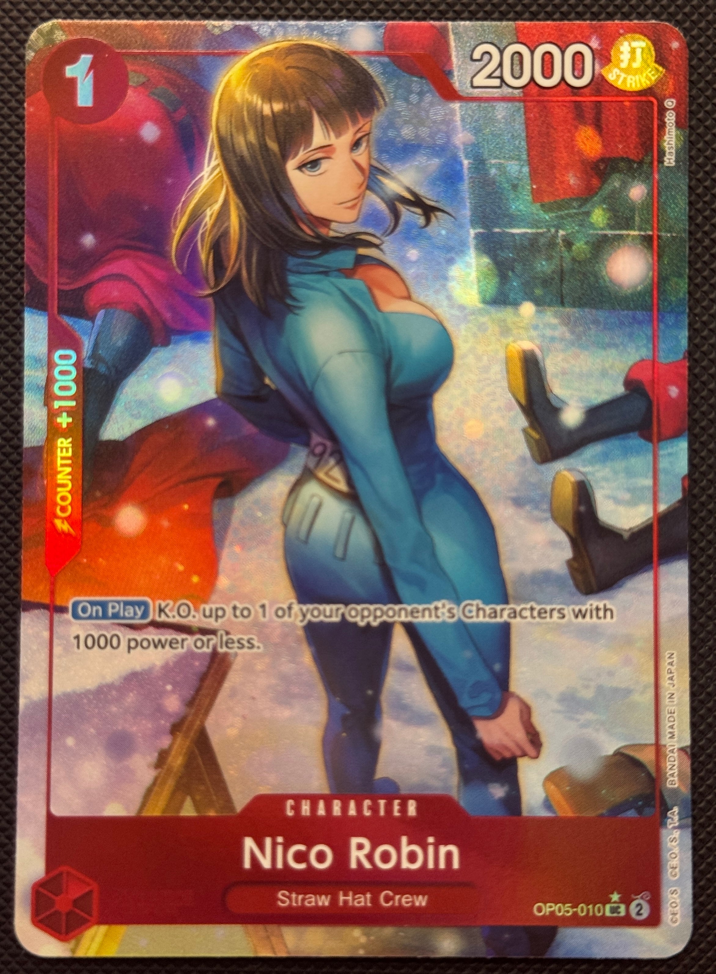 Nico Robin OP05-010 Full Art UC The Best One Piece Card – Grand Line Collectibles