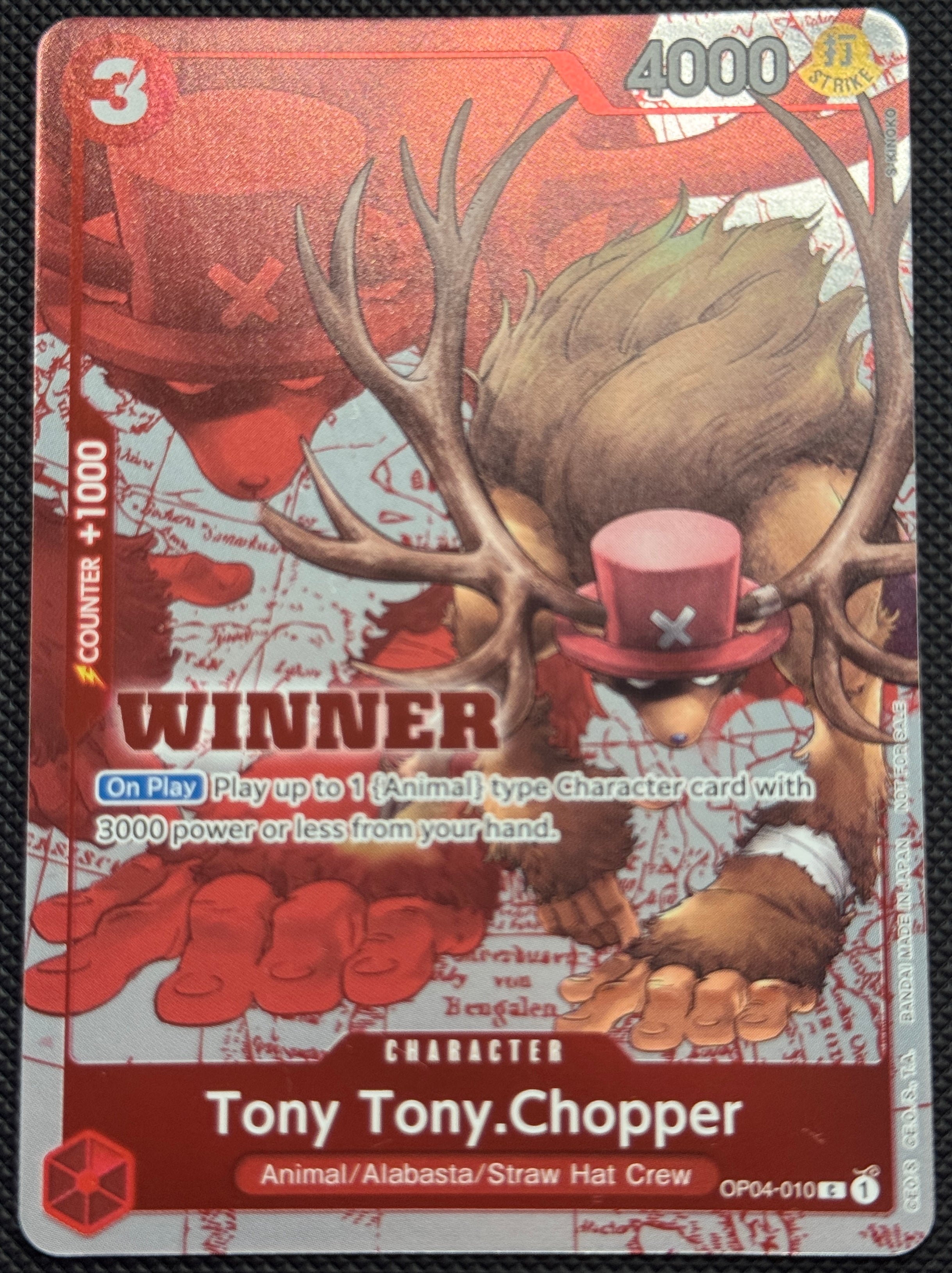 Tony Tony Chopper OP04-010 C Winner Tournament Pack One Piece Card – Grand Line Collectibles