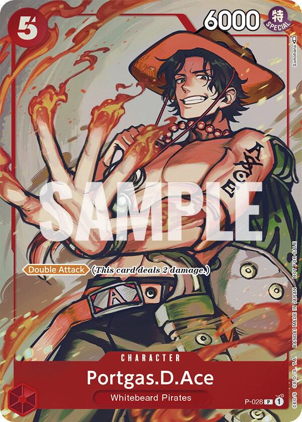 Portgas.D.Ace (Event Pack Vol. 1) P-028 One Piece Promotion Cards One ...