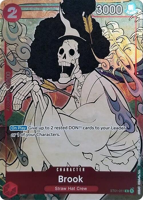 Brook (English Version 1st Anniversary Set) ST01-011 One Piece ...