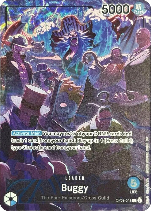 Buggy (English Version 2nd Anniversary Set) OP09-042 One Piece ...
