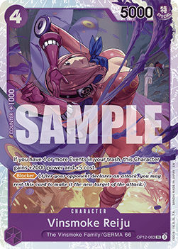 Vinsmoke Reiju OP12-063 SR Legacy Of The Master One Piece Card – Grand Line Collectibles