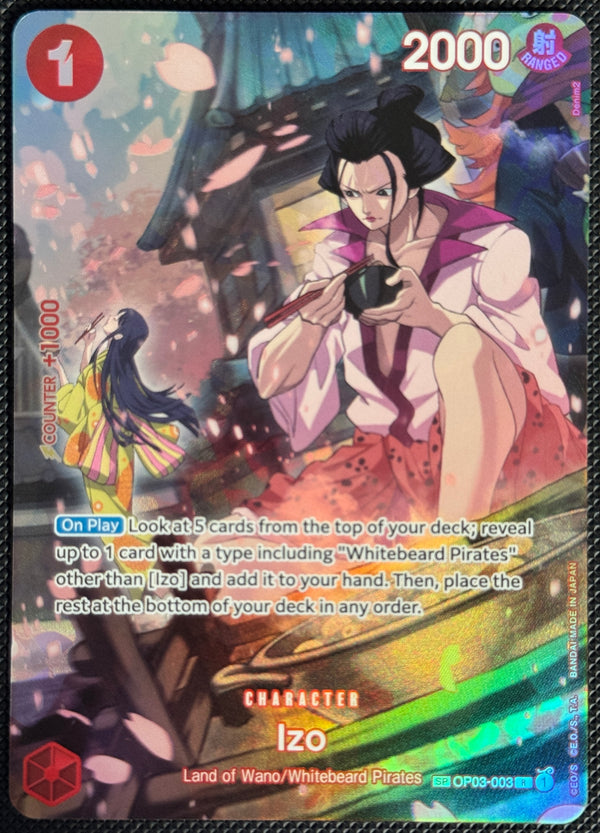 Izo OP03-003 SP 500 Years Into The Future One Piece Card – Grand Line ...