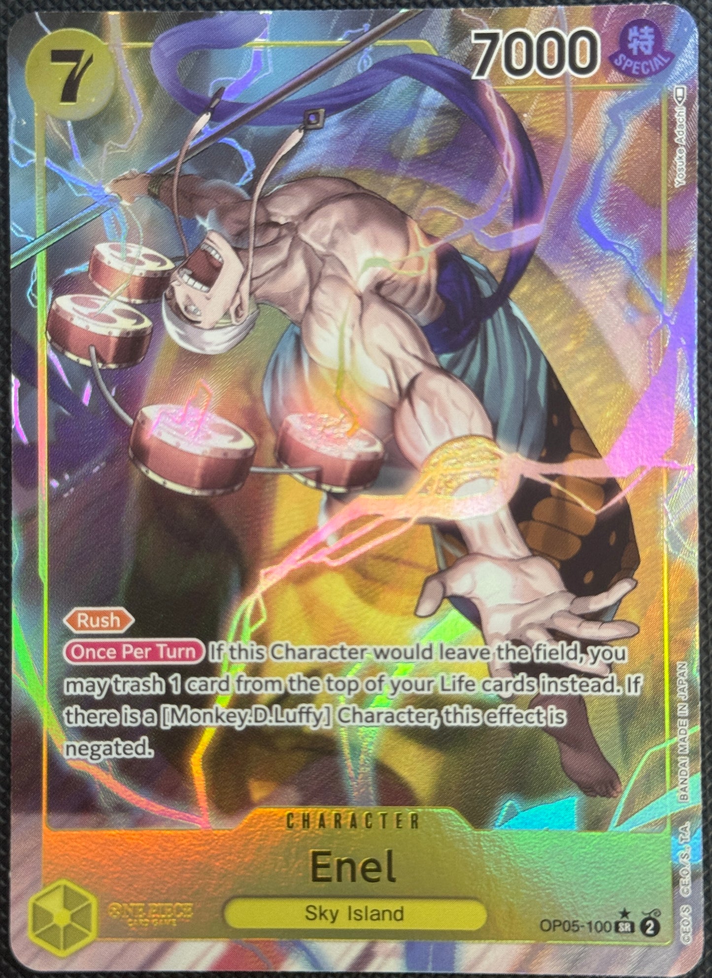 Enel OP05-100 Parallel SR Awakening Of The New Era One Piece Card – Grand Line Collectibles