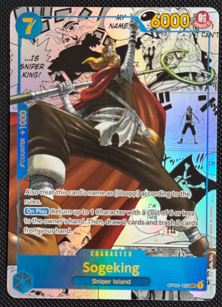 Sogeking OP03-122 Manga Parallel SEC Pillars Of Strength One Piece Car – Grand Line Collectibles