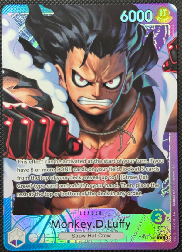 Monkey D Luffy OP11-040 Parallel L A Fist Of Divine Speed One Piece Ca – Grand Line Collectibles