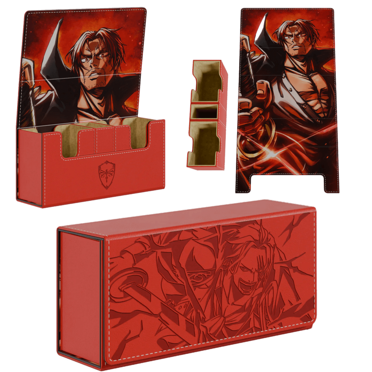 Dueling Guard Crimson Conqueror EV 2.5 Elite Series Deck Box XL Size ...