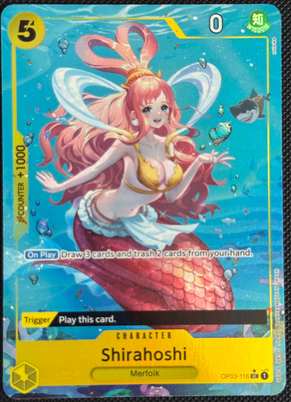 Shirahoshi OP03-116 Full Art UC The Best One Piece Card – Grand Line Collectibles