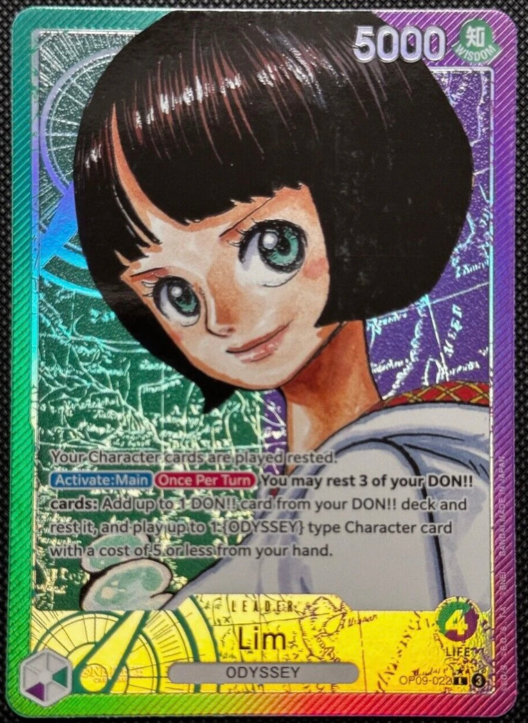 Lim OP09-022 Parallel L Emperors In The New World One Piece Card ...