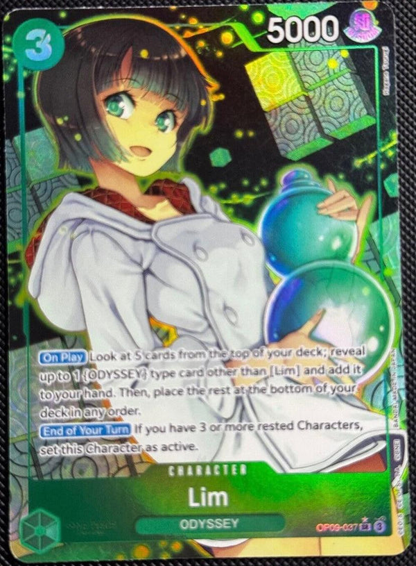 Lim OP09-037 Parallel SR Emperors In The New World One Piece Card – Grand Line Collectibles