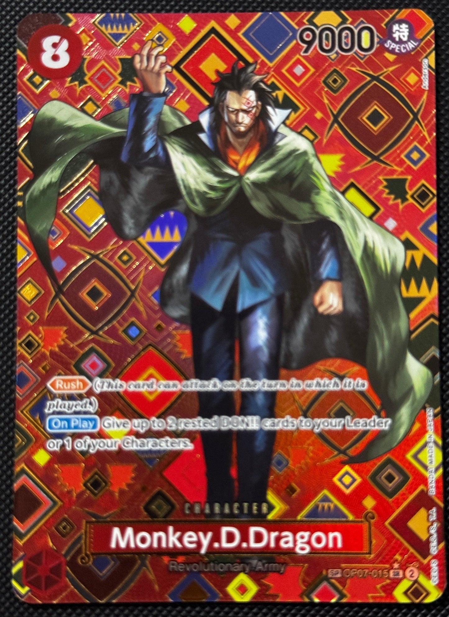 Monkey D Dragon OP07-015 SP Emperors In The New World One Piece Card – Grand Line Collectibles