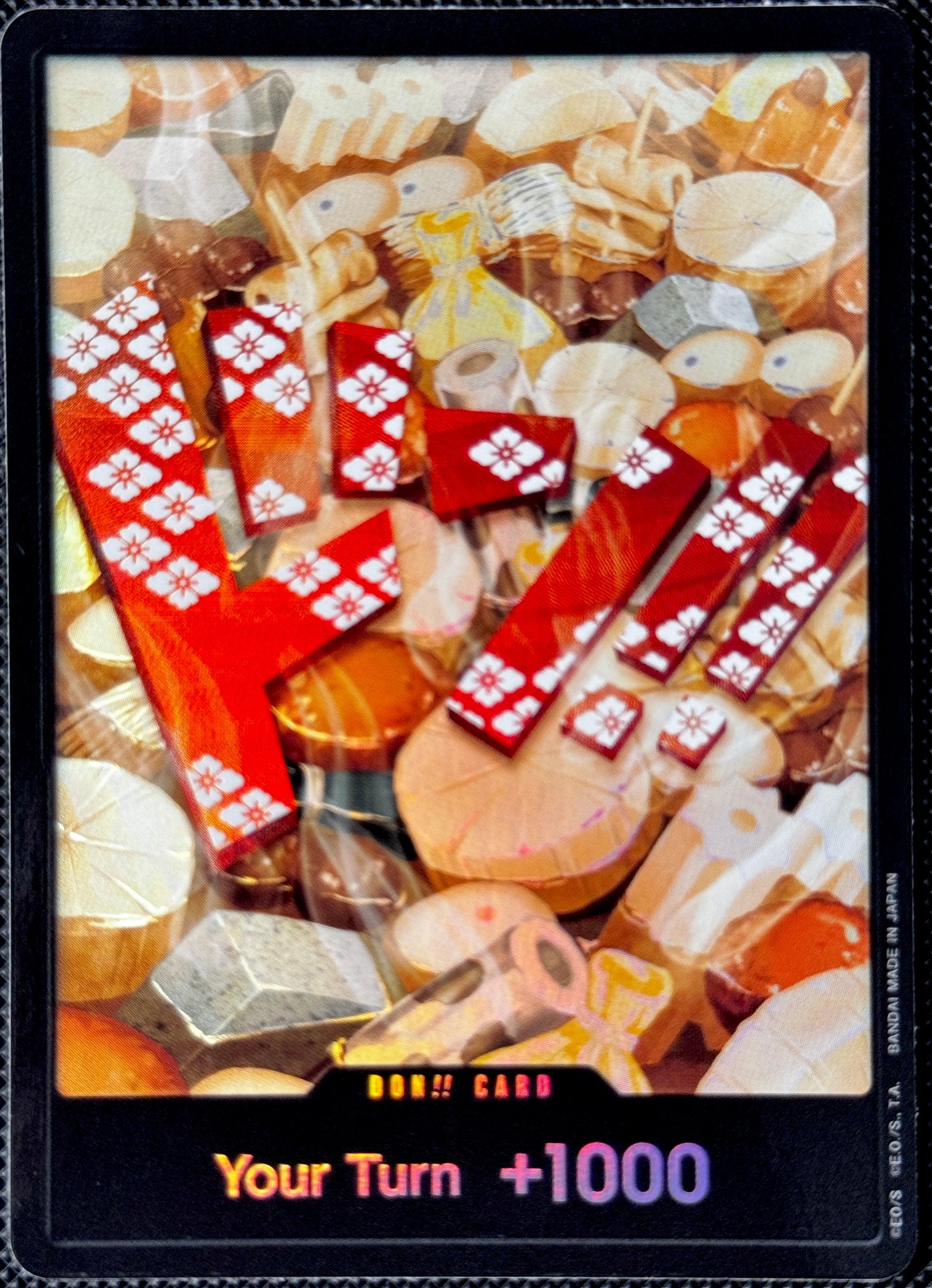 Oden Holo DON!! The Best One Piece Card – Grand Line Collectibles