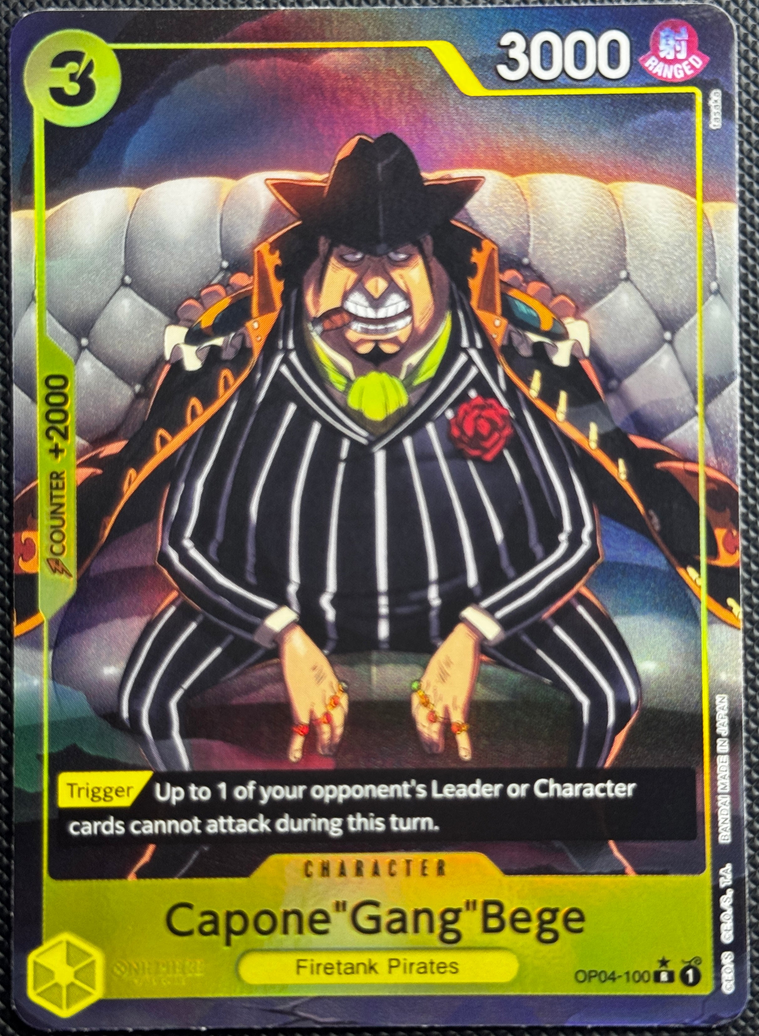 Capone Gang Bege OP04-100 Parallel R The Best One Piece Card – Grand ...